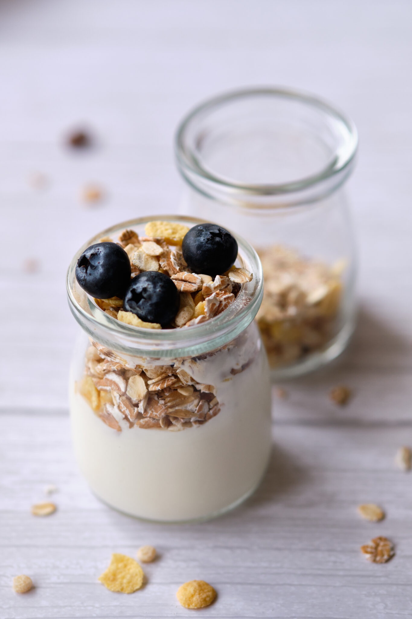 Alpha-Rezept: Blueberry Cheesecake Overnight Oats » Schlanke Figur